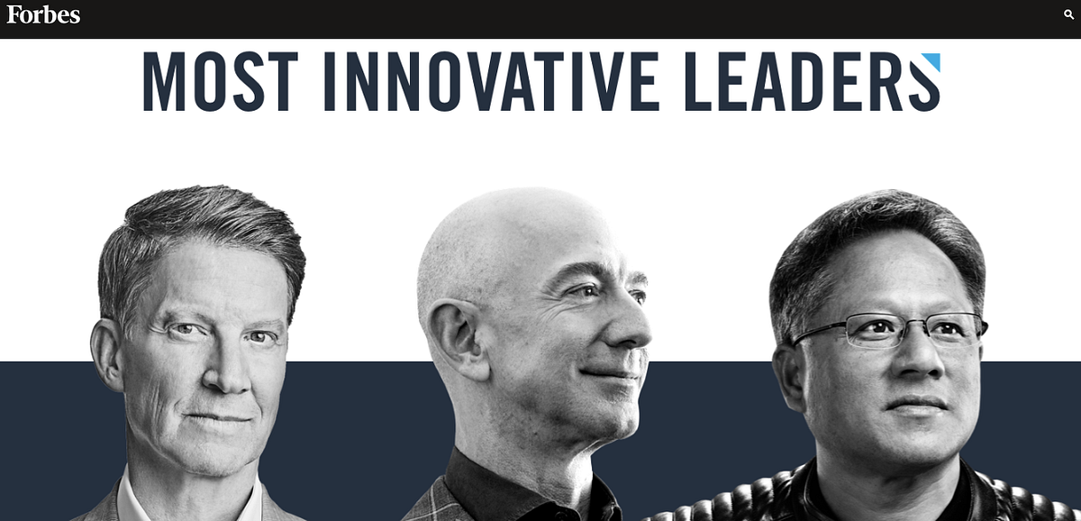 I’m glad only 1 woman made the Forbes 100 Innovators List | by Denise ...