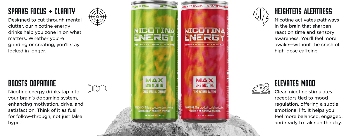 Nicotine Energy Drink and the History of Nicotine Drinks | by ...