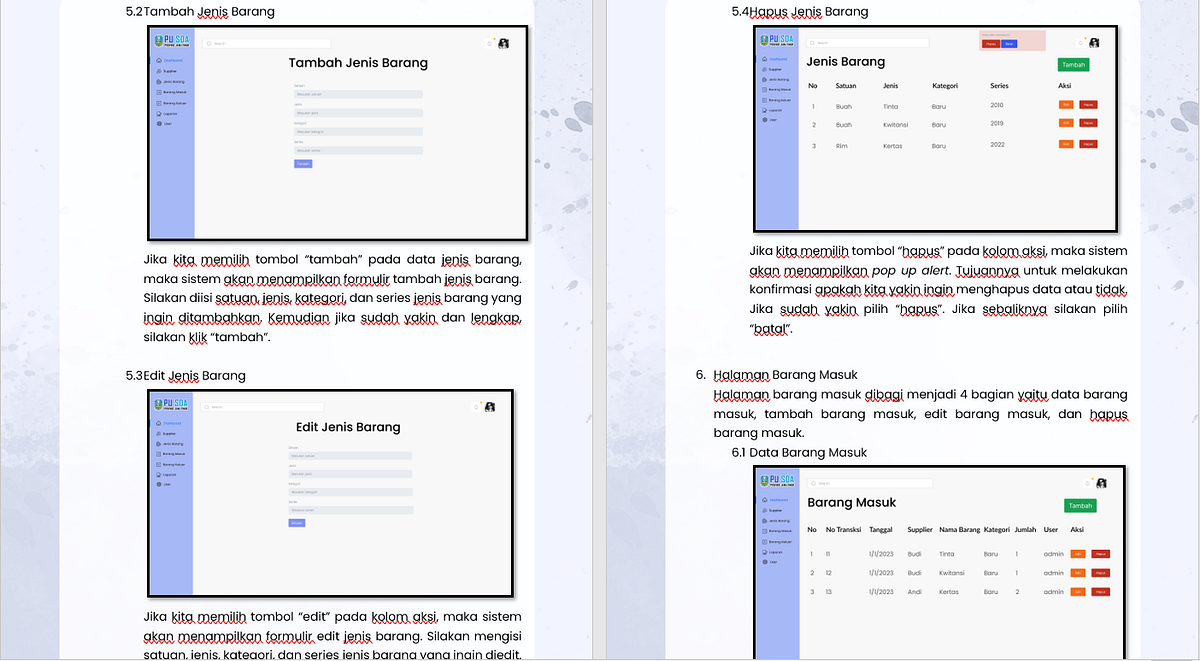 User Guide Document. Manajemen inventaris barang merupakan… | by I Gede ...