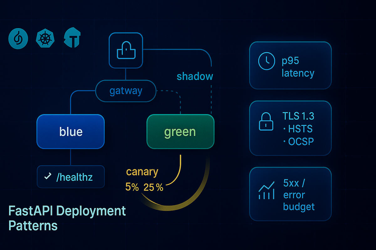 5 FastAPI Deployment Patterns: Blue-Green, Canaries, Safe SSL | by ...