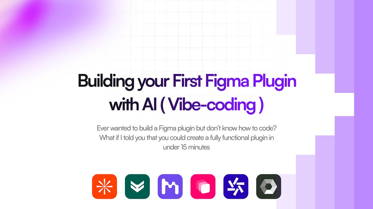 Building your first figma plugin with AI | by Manivannan | Bootcamp ...