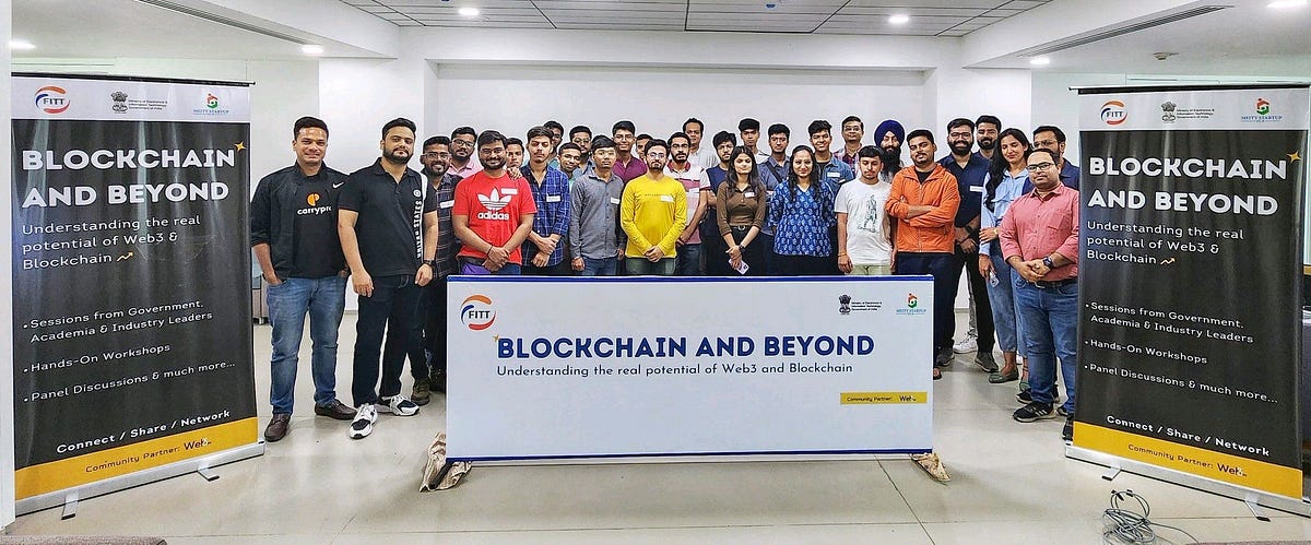 FITT, IIT Delhi’s Blockchain, and Beyond with Web3IN Community | by Suraj Mishra | Medium