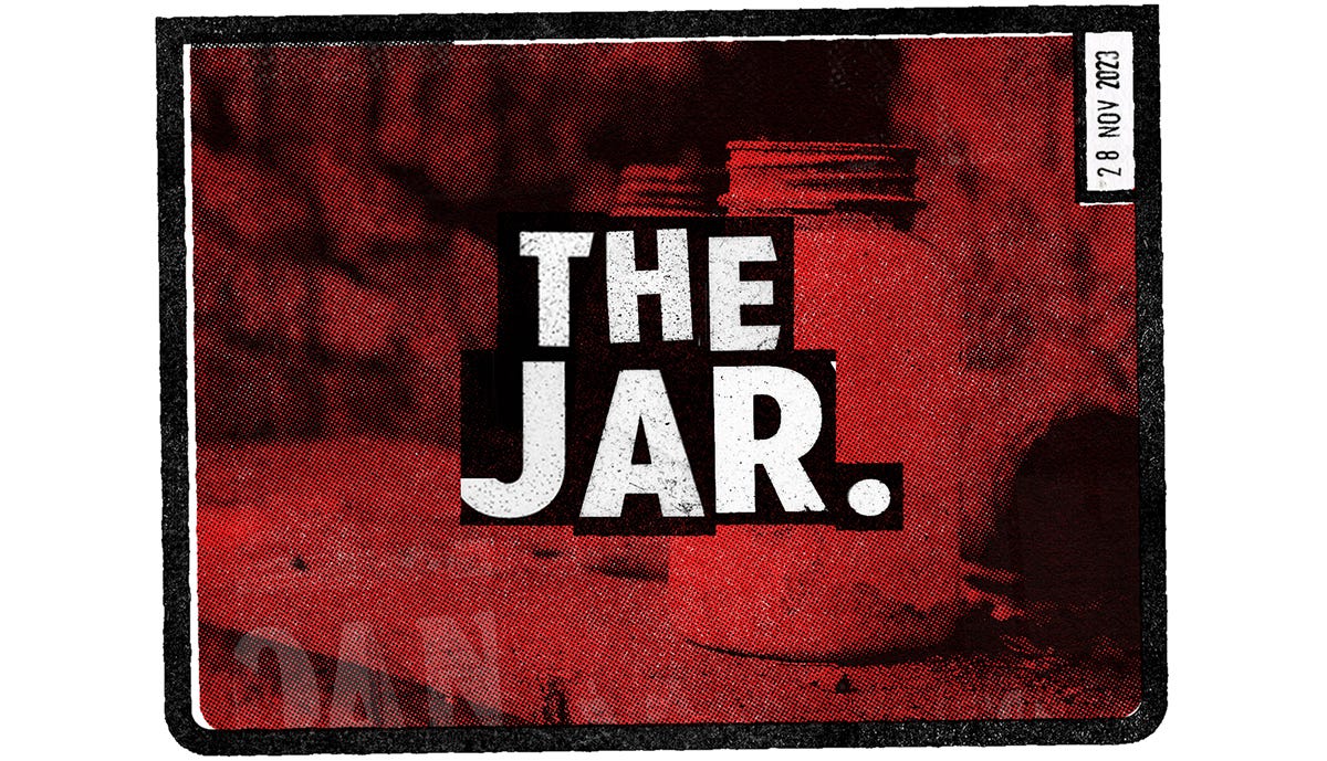 019: The jar.. “Caitlin, why don’t you do something… | by tom cornfoot ...