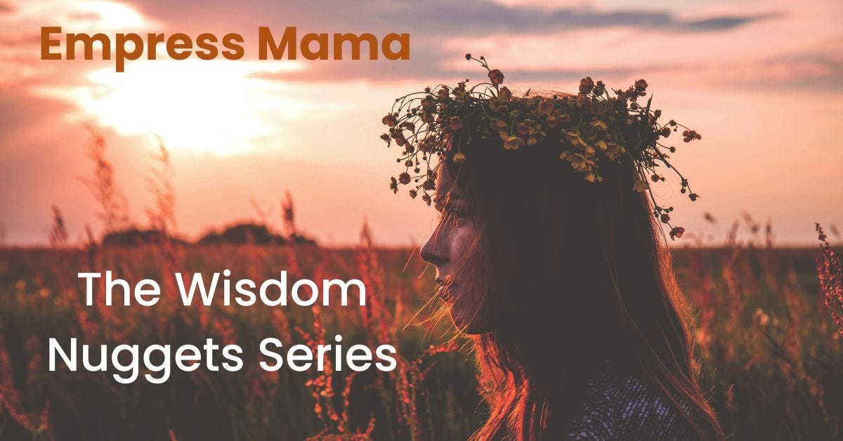 Introducing the Wisdom Nuggets Series | by Chiara B. Townley | Oct ...