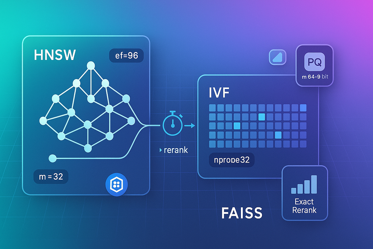 10 FAISS Heuristics for Low-Latency Vector Search | by Syntal | Oct ...