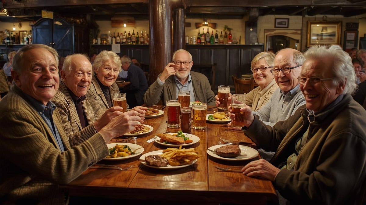 Living in the Past, and Totally Sidelined at a Reunion Pub Lunch | by ...