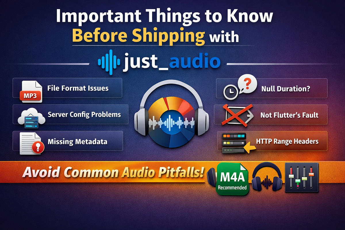 ⚠️ Important Things to Know Before Shipping with just_audio | by Yash ...