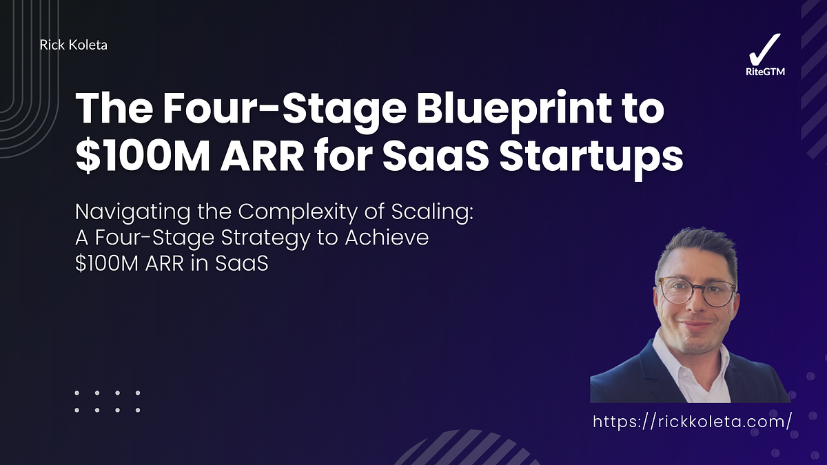 The Four-Stage Blueprint to $100M ARR for SaaS Startups | by Rick ...