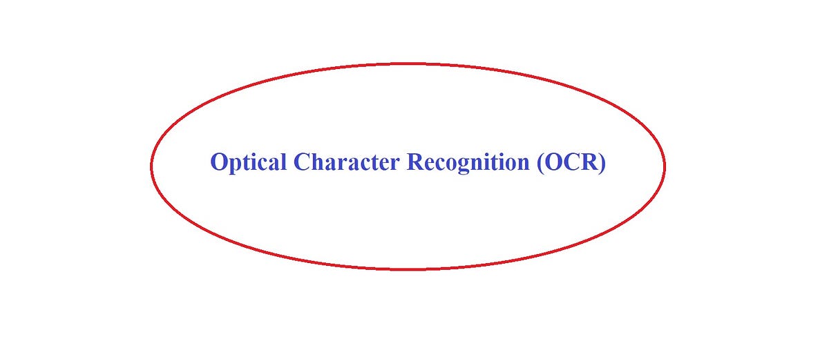 Optical Character Recognition. This article will cover the… | by ...