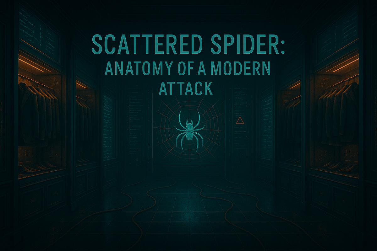 The Scattered Spider Web: Anatomy of a Modern Ransomware Intrusion | by ...