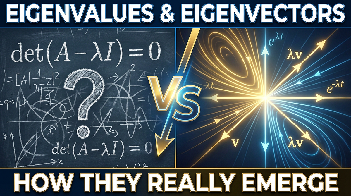 Eigenvalues and Eigenvectors: How They Really Emerge | by Tomio ...