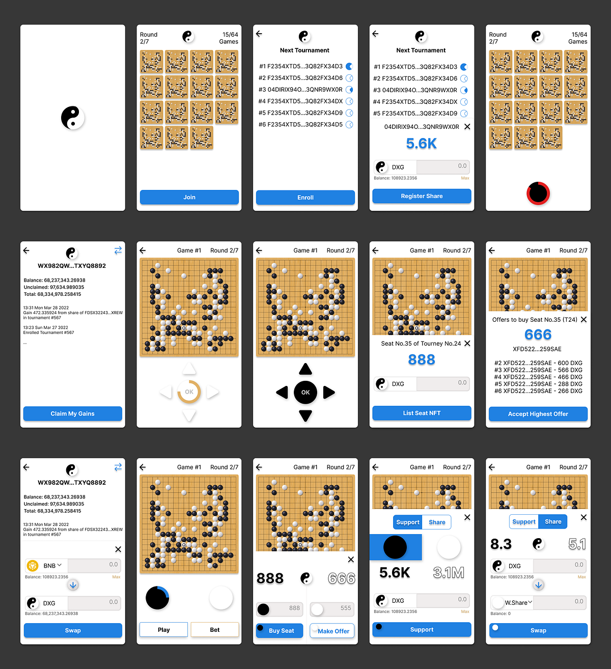 A design of PoE ( Proof of Excellence) token #3 — Visual Design ...