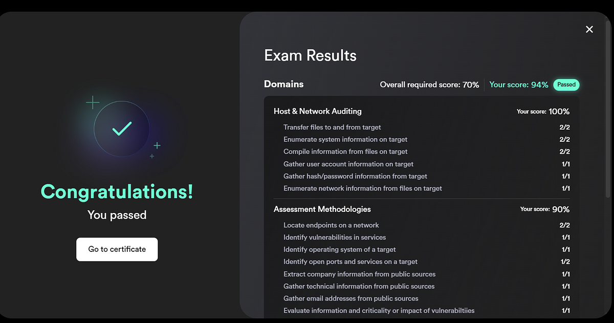 How I Passed the eJPT With 94% — Challenges, Lessons, and A Beginner’s ...