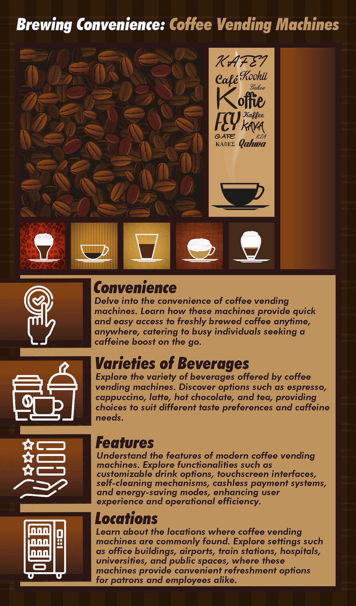Brewing Convenience: Coffee Vending Machines - Jake Labate - Medium