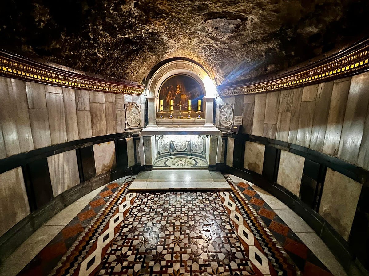 “Cosmatesque in the Cave of the Nativity of John the Baptist” | by ...
