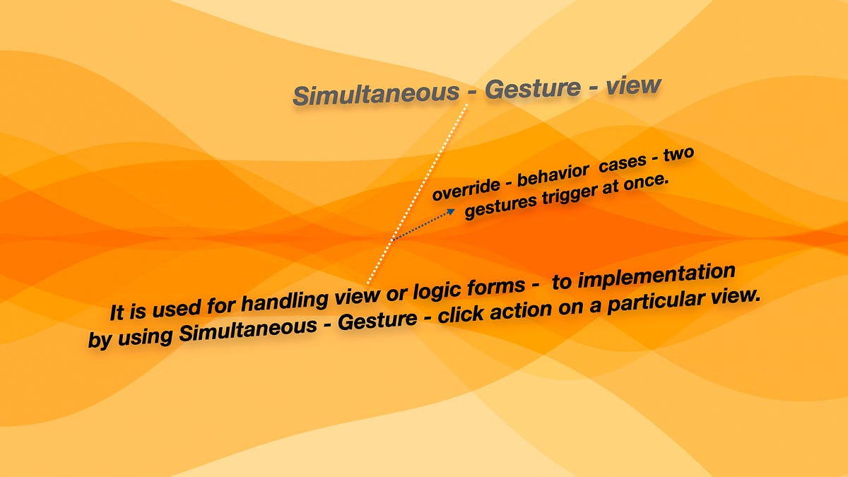 SimultaneousGestureView -Info @SwiftUI - Sumit Chahar - Medium