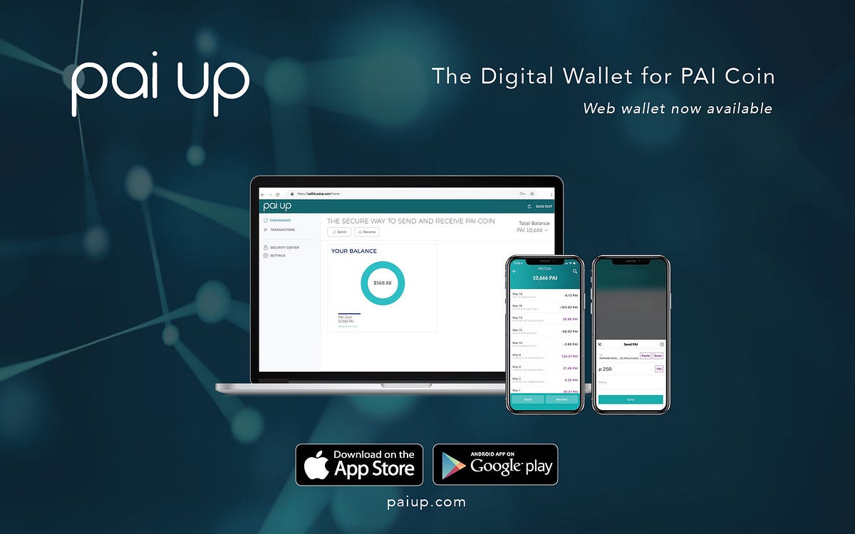 PAI Updates 4/4 — PAI Up Web Wallet is Here! | by Project PAI | Project ...