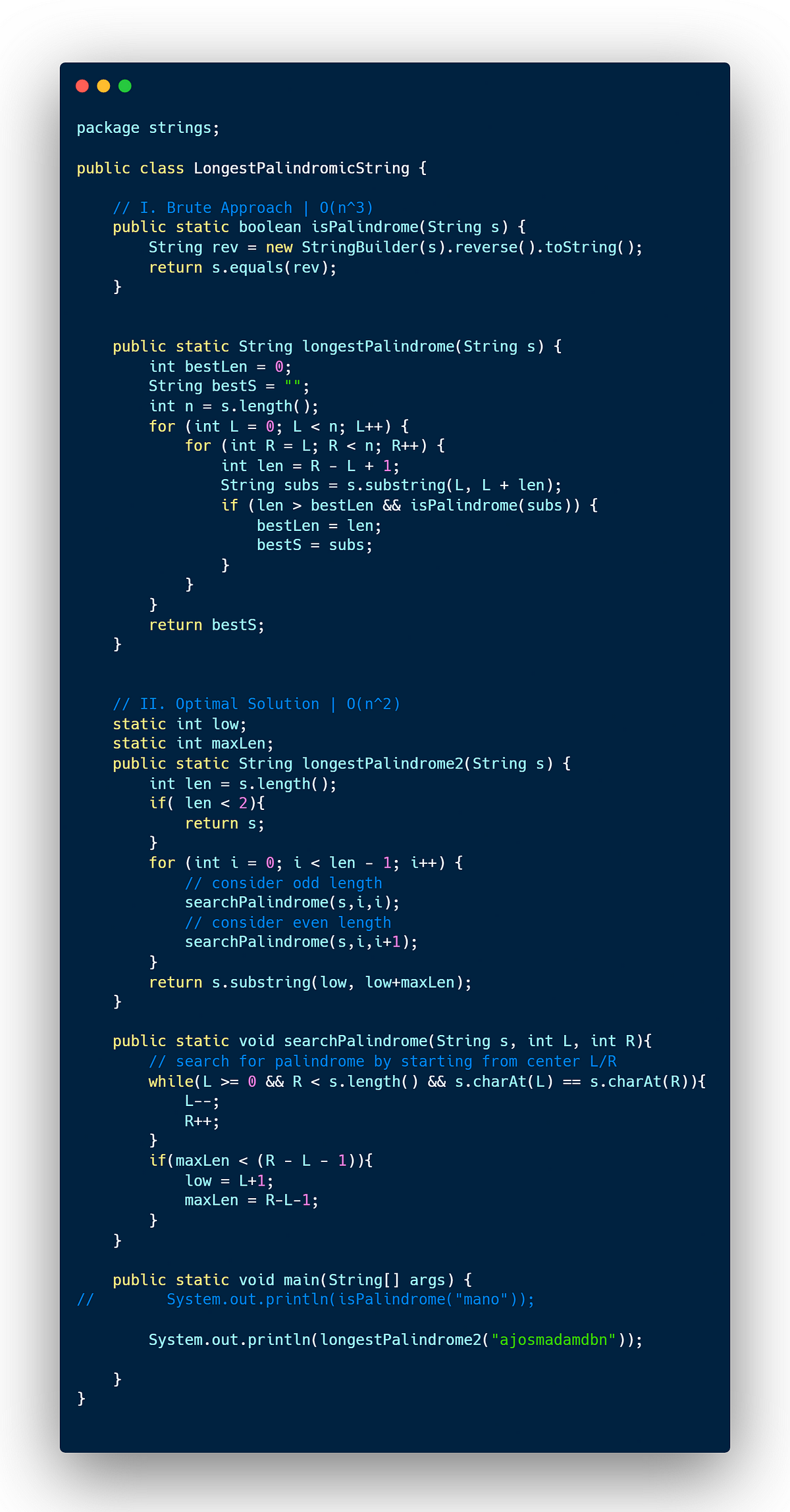 Longest Palindromic Substring LeetCode Solution | by Ashhar Shaikh | Medium Longest Palindromic Substring LeetCode Solution | by Ashhar Shaikh | Medium