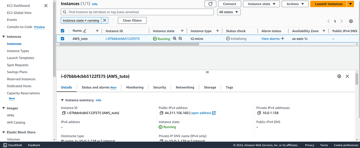 Launch an AWS EC2 instance in a custom VPC with the CLI | by gara firas | Medium