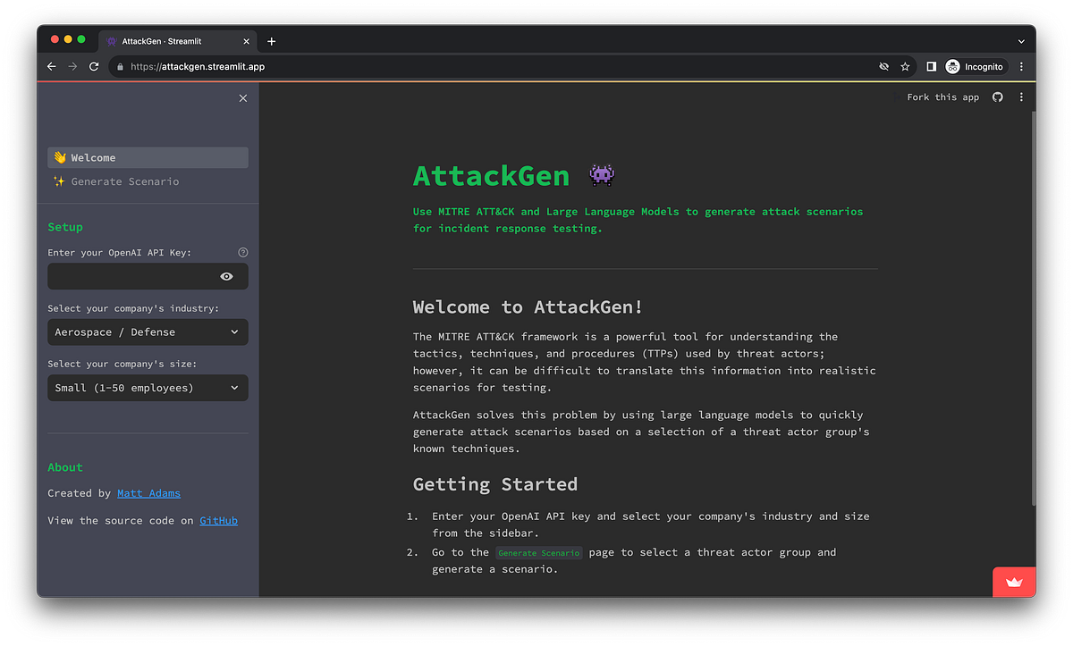 Using LLMs to improve your Incident Response capability: AttackGen 👾 ...