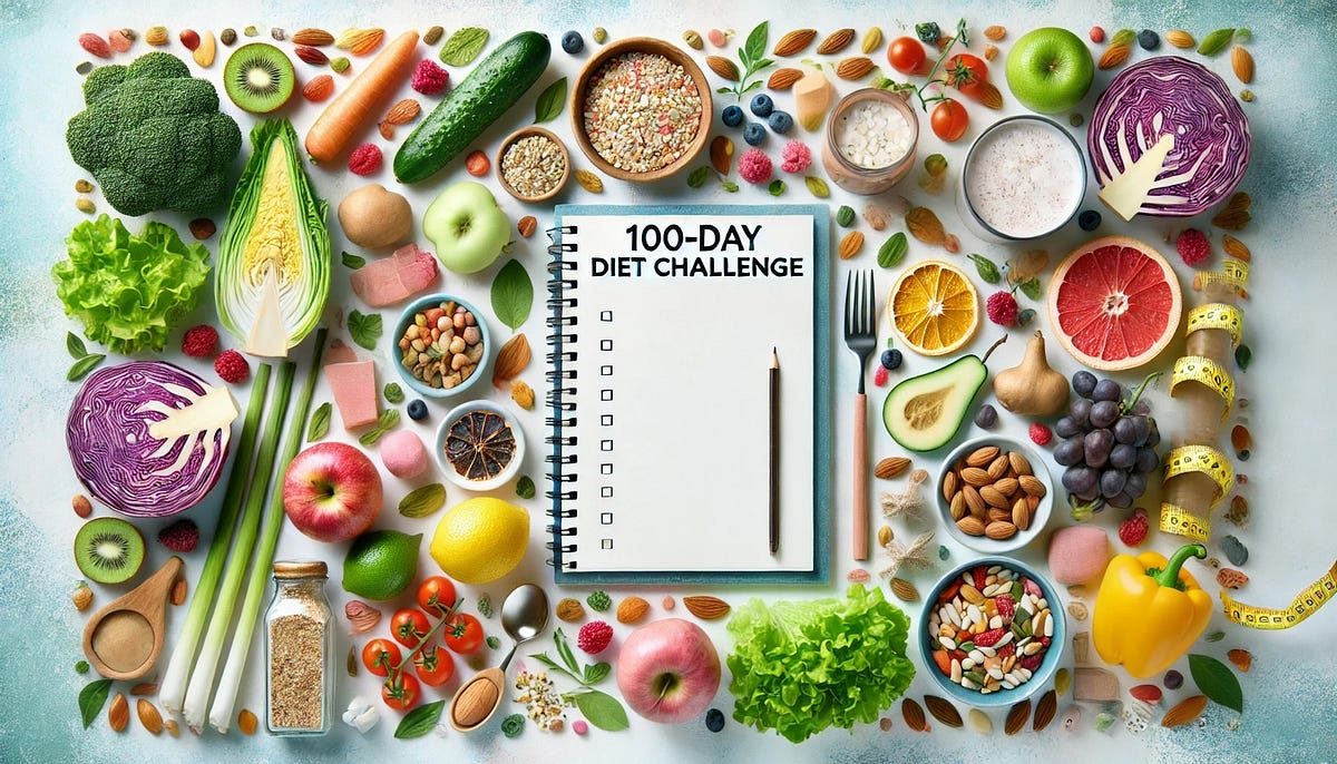 100 Days of Dieting: A Daily Plan to Keep Your Weight Loss Journey ...