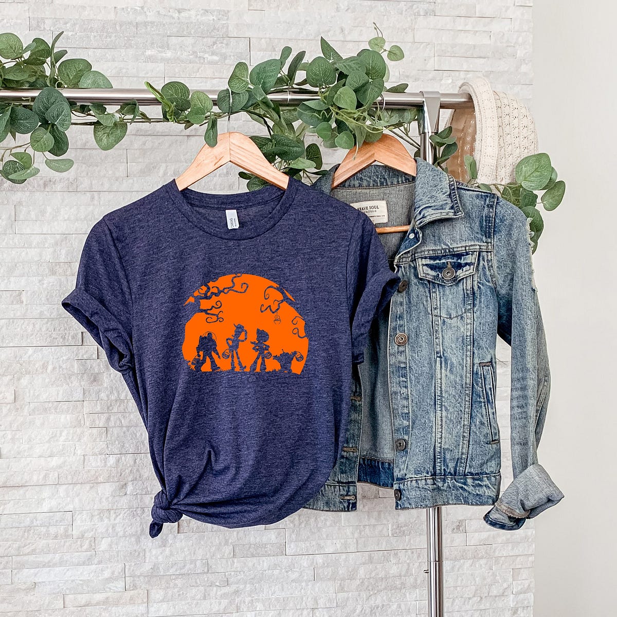 Free Disney Halloween Toy Story Sunset Silhouette Shirt, Trick or Treat ...
