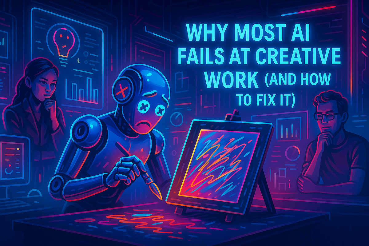 🧠 Why Most AI Fails at Creative Work (And How to Fix It) | by Anurag ...