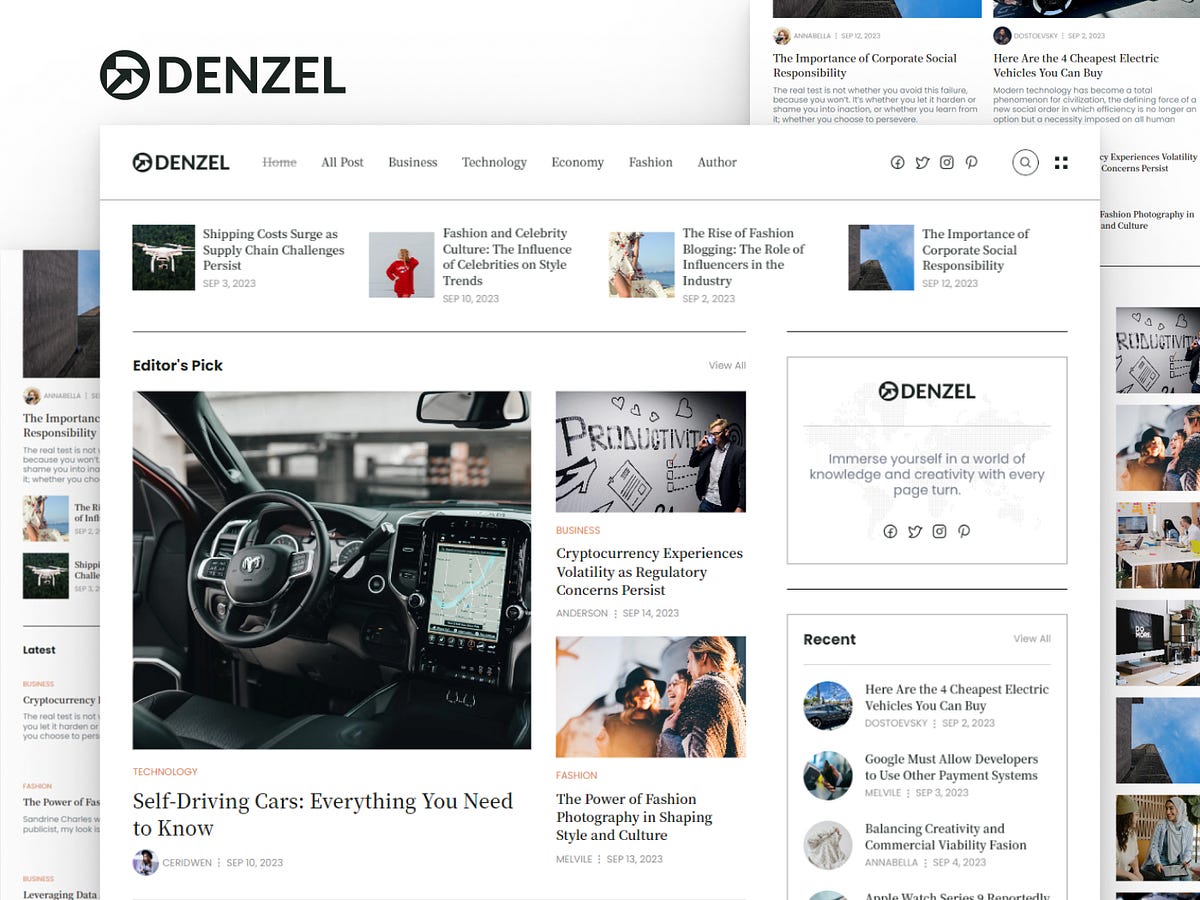 The Ultimate Guide to the Best Blog & Magazine Templates | by Alpha ...