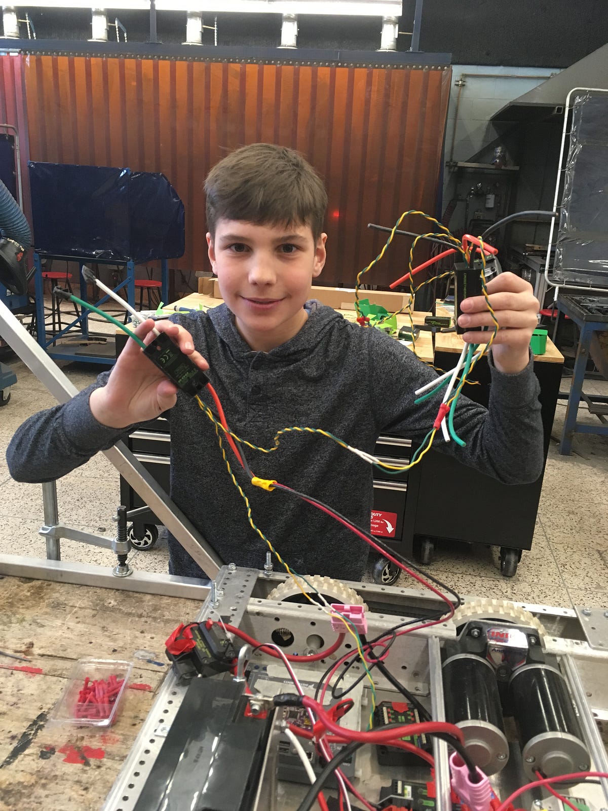2019 FRC Build Blog: Day 11. Our parts came in! | by Falcotronix | Medium