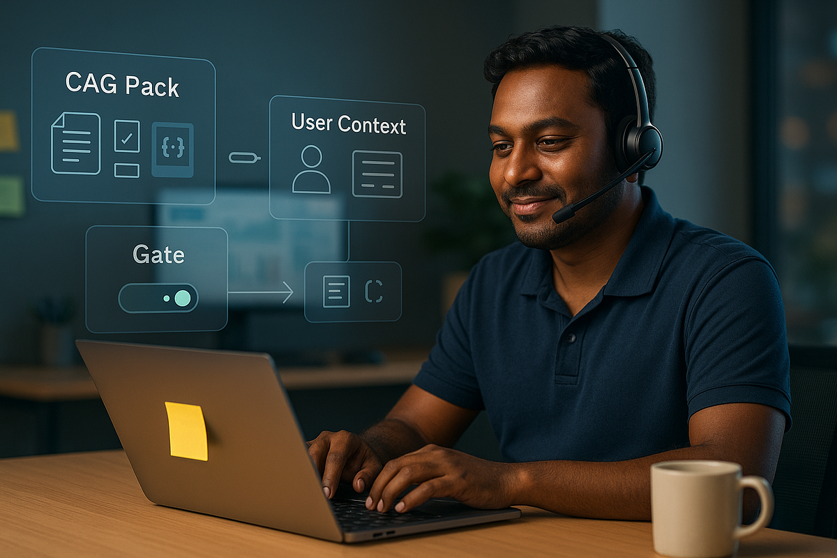 CAG-First, RAG-When-Needed: Building Fast and Reliable Support Agents ...