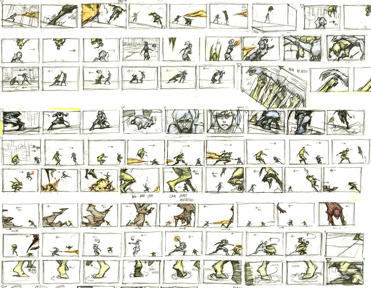 Thumbnailing. Starting the Storyboard Process | by David Lloyd | The ...