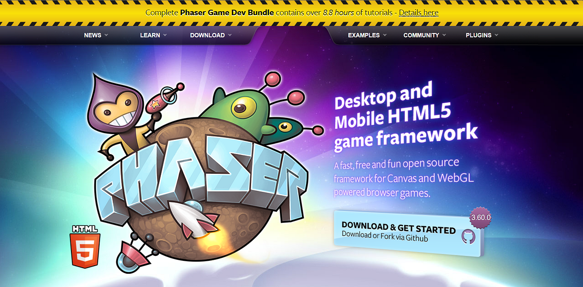 How to setup Phaser.io to make games for website? | by Tajammal Maqbool | Medium