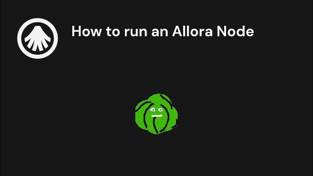 How to install and run an Allora node detailed guide | by EasyNodes ...