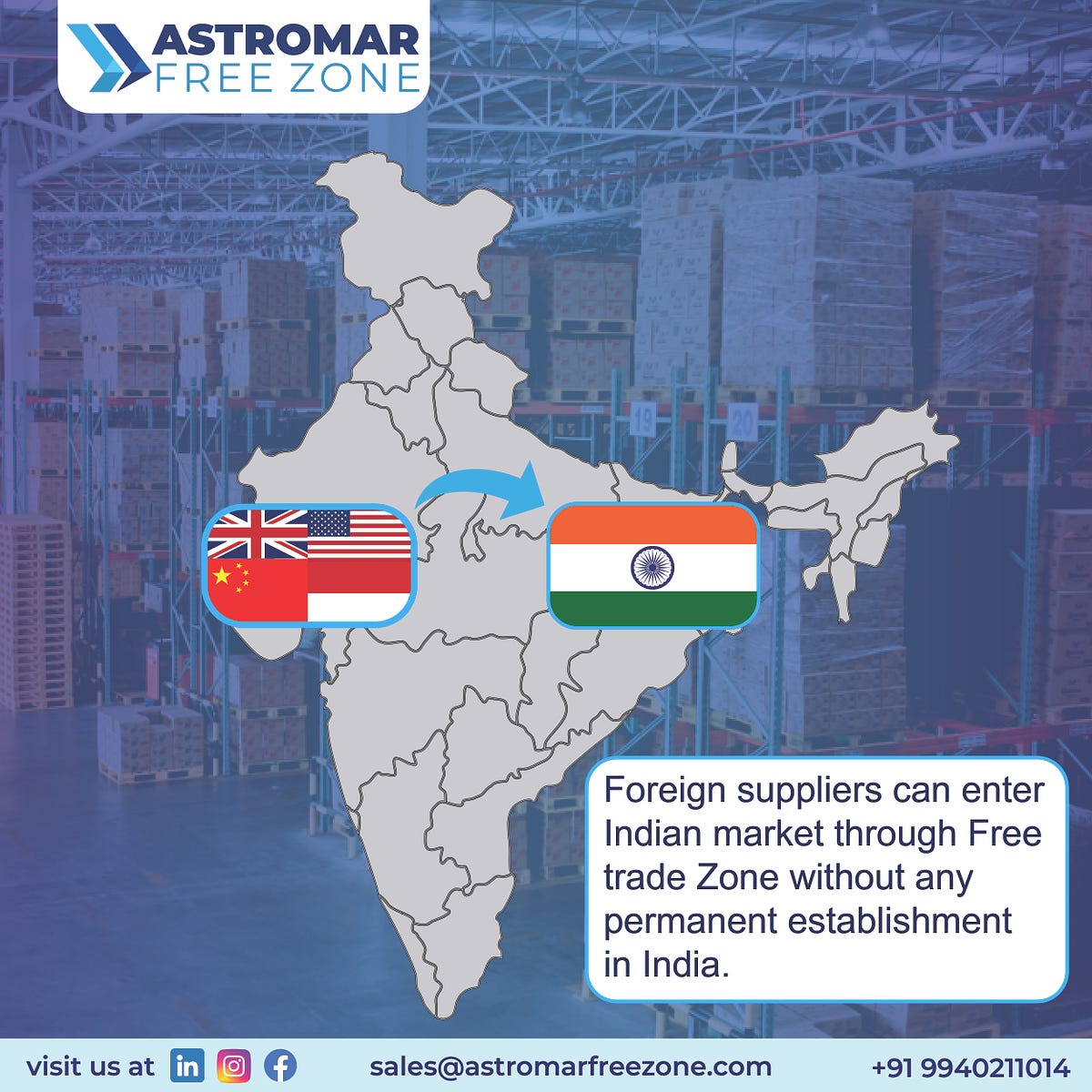 Free Trade Zone in India for Oversea Suppliers | by Astromar Free Trade ...