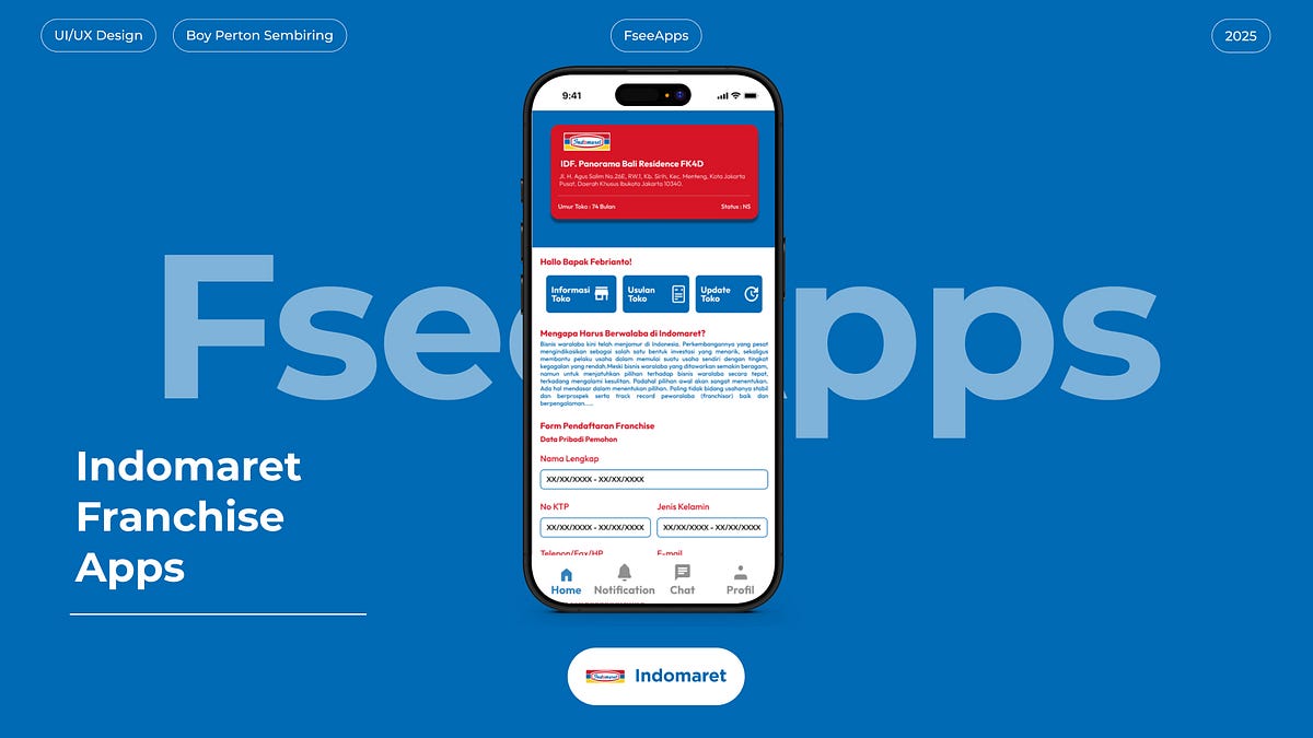Indomaret Franchise Apps — UI/UX Design | by Boy Ferton | Apr, 2025 | Medium