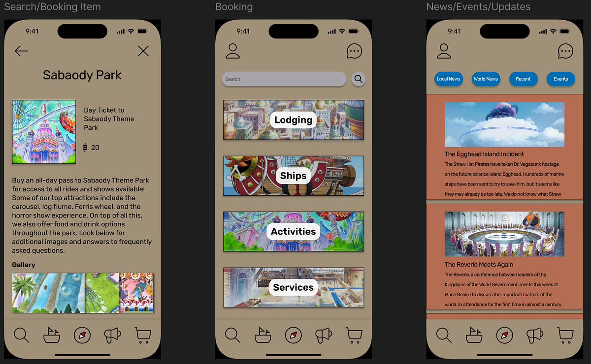 Prototype Triptych — UX Design Project | by Alex Schamis | Jul, 2024 | Medium