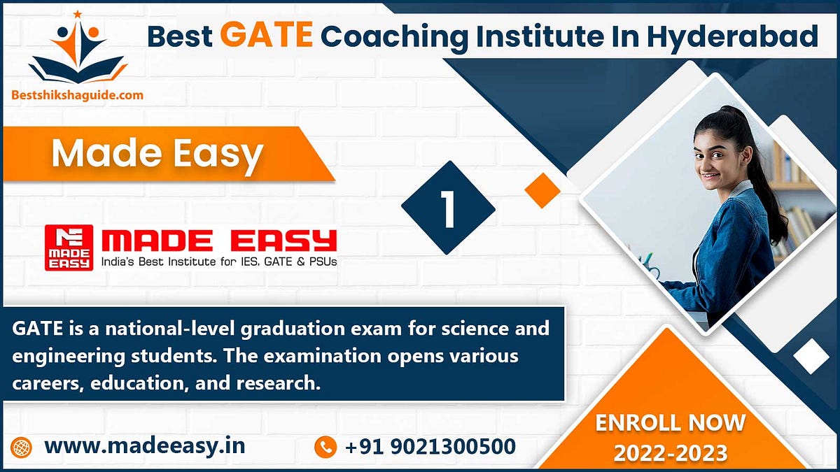 Best Gate Coaching In Hyderabad. There are a lot of things on which the ...