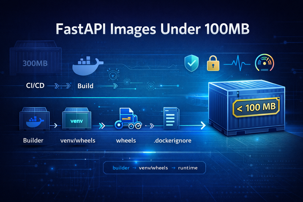 FastAPI Images Under 100MB That Still Feel “Full-Stack” | by Thinking ...