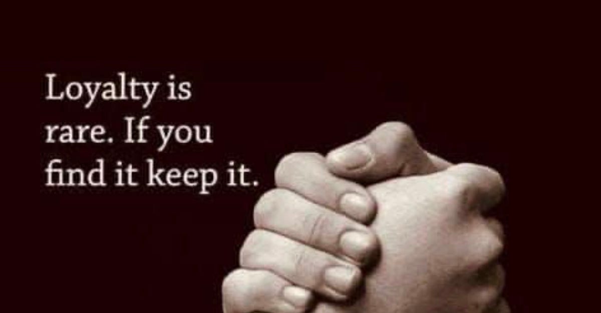With unwavering strength, loyalty emerges as a rare gem in a world that ...