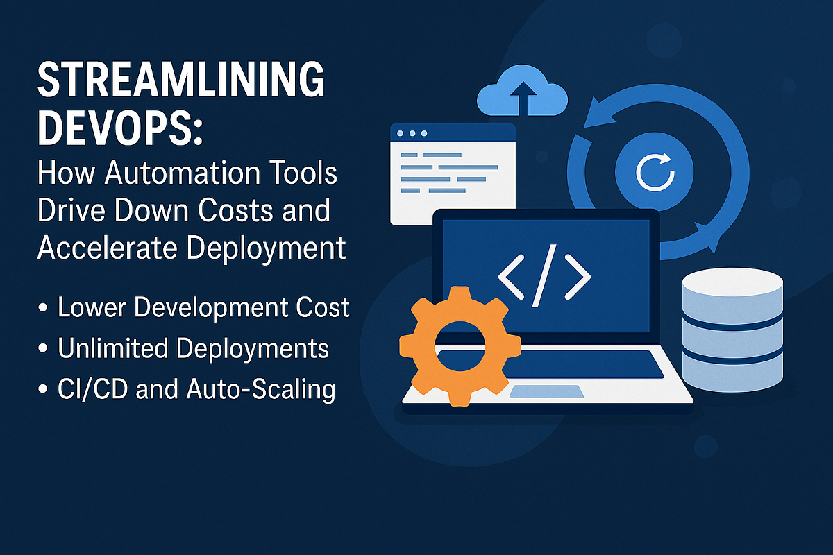 Streamlining DevOps: How Automation Tools Drive Down Costs and Accelerate Deployment | by ...