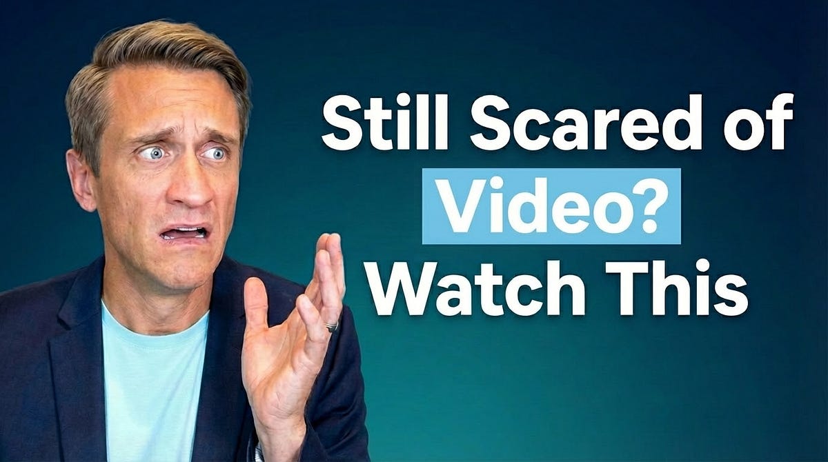 Scared of Video?. As you know, trust is free-falling in… | by Adam ...