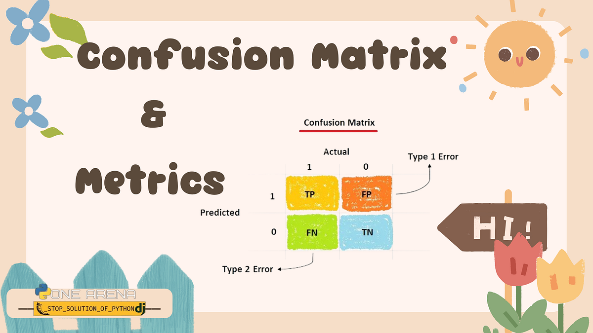 Confusion Matrix & Metrics in a minute | by Rishabh Singh | Artificial ...