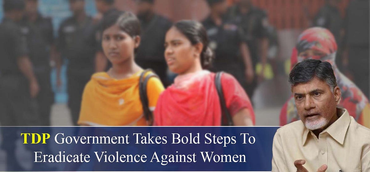 TDP Government Takes Bold Steps To Eradicate Violence Against Women ...