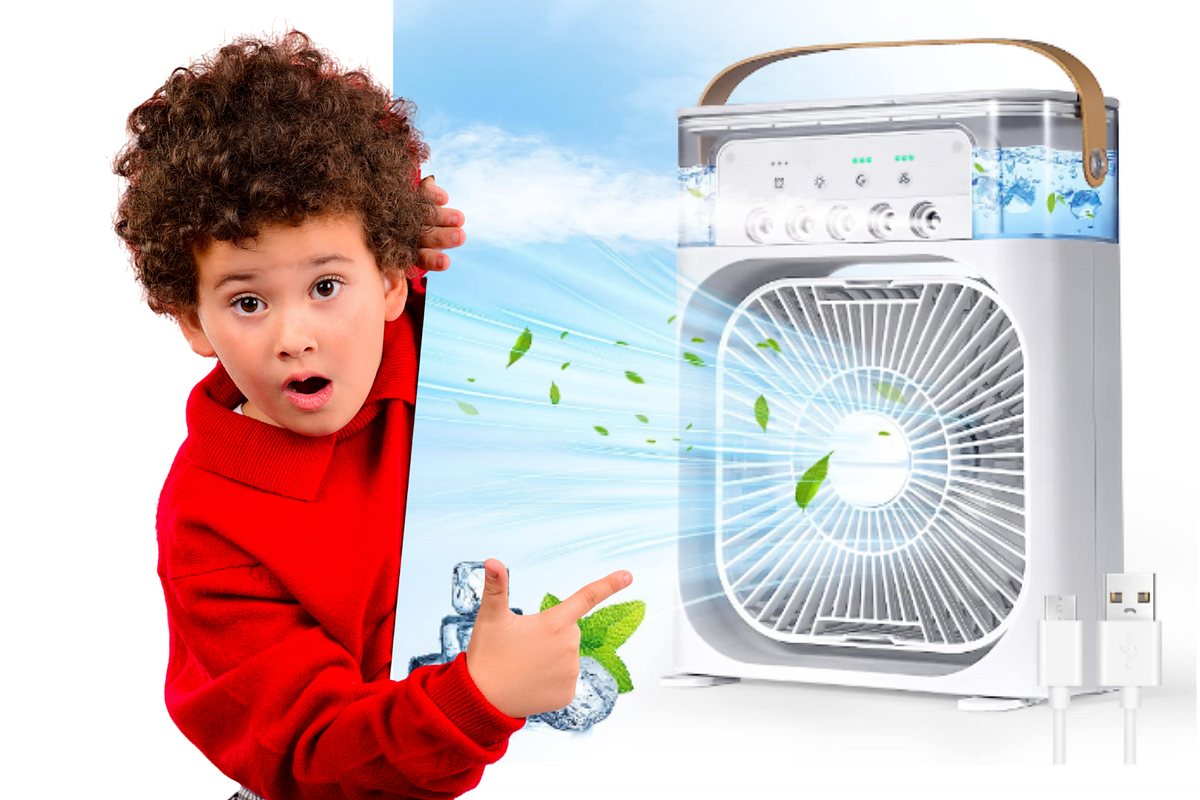 “The Inspector Gadget -Approved Portable Mini Air Cooling Fan🍃: Your ...
