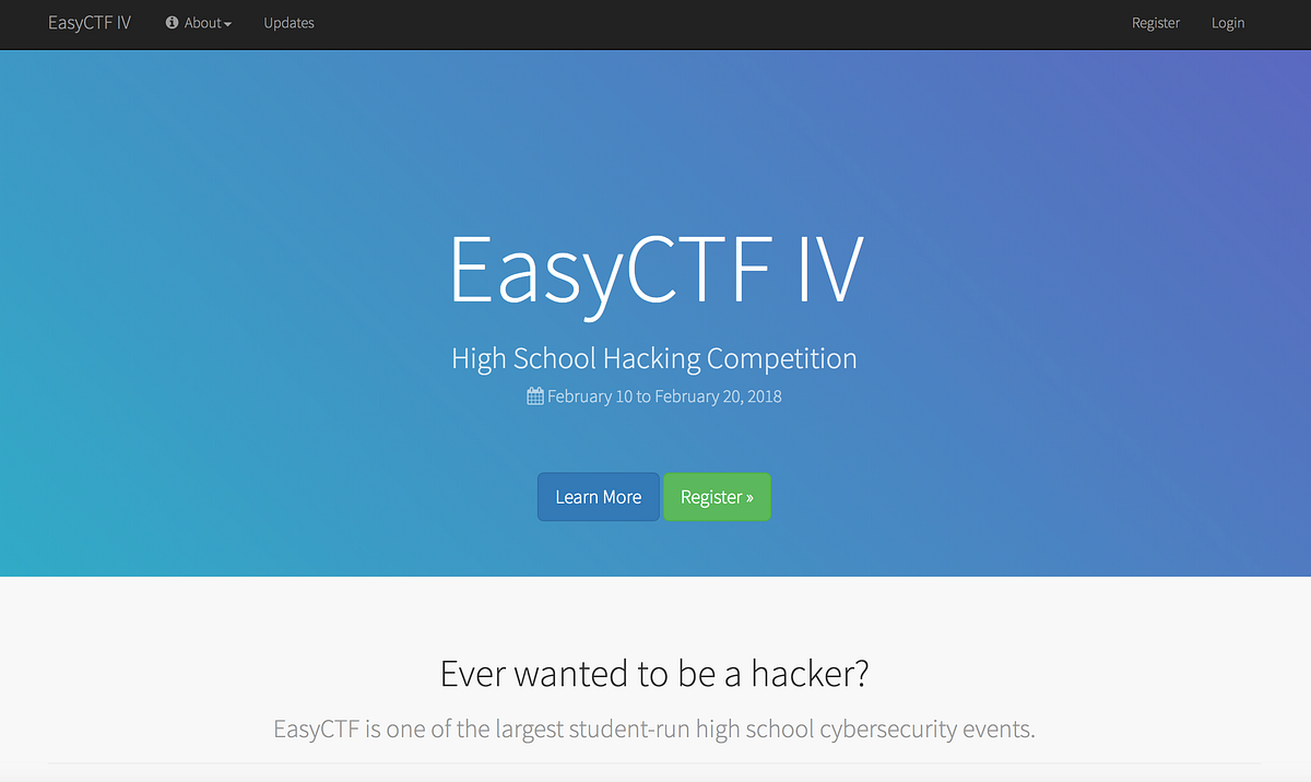 Easyctf IV (2018) Writeup. Here are the Writeups for the… | by Alloysius Goh | Medium