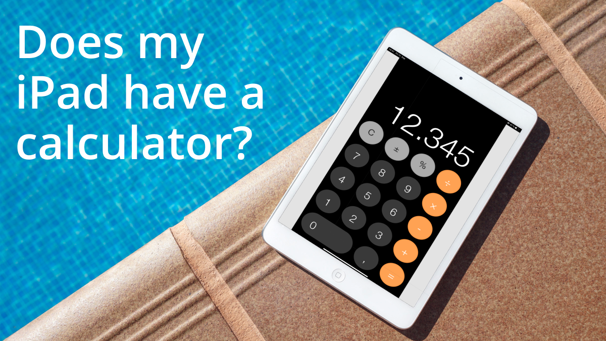 Does my iPad have a calculator?. Originally published at… | by Jesus ...