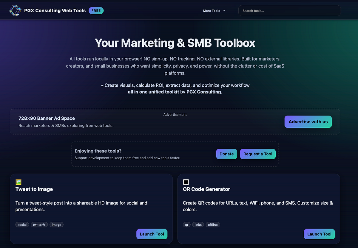 I Built a Free Toolbox for Marketers and Small Businesses. Here’s Why ...