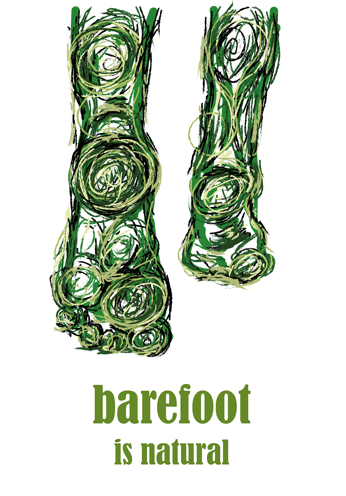 Walking barefoot is good and natural for us - Isabel Le - Medium