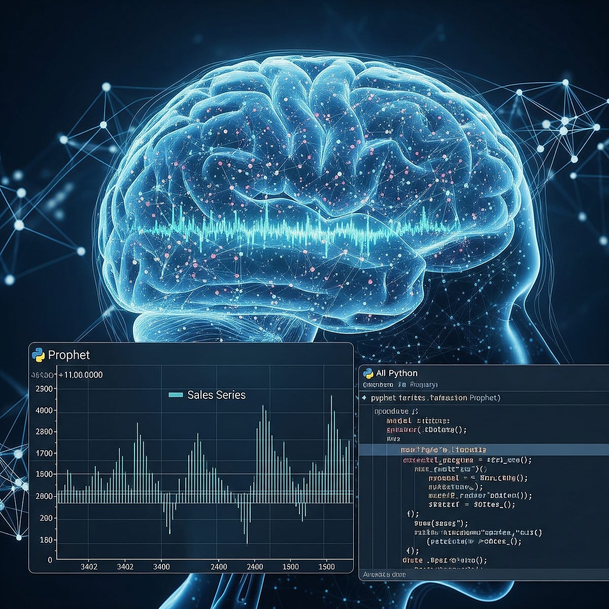 Building an Intelligent Sales Forecaster: A Journey with Python, Prophet, and AI | by Alexjoseph ...