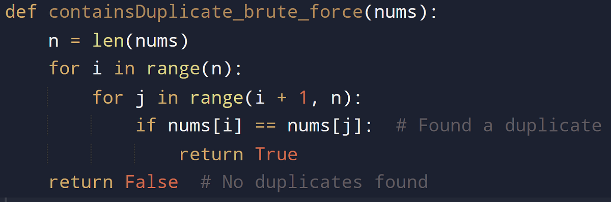 217. Contains Duplicate. The Contains Duplicate problem is a… | by Sairam Nagarajan | Jun, 2025 ...